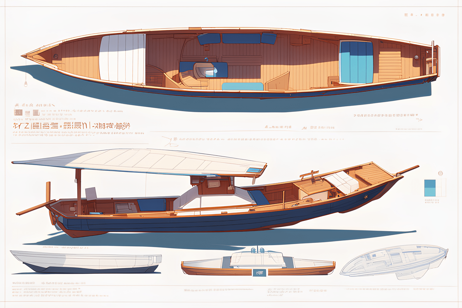 Fiberglass Boat Plans & Blueprints - Dominate Boat Construction