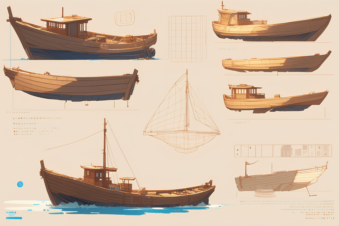 DIY Wooden Boat Plans & Blueprints - Dominate Boat Construction
