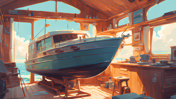 DIY Cabin Cruiser Plans & Blueprints - Dominate Boat Construction