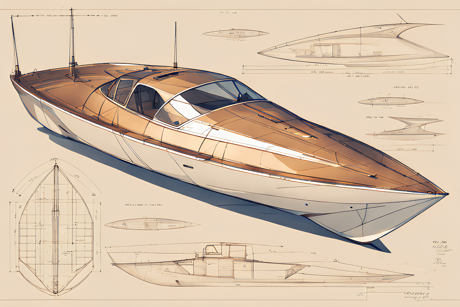 DIY Race Boat Plans & Blueprints - Dominate Boat Construction