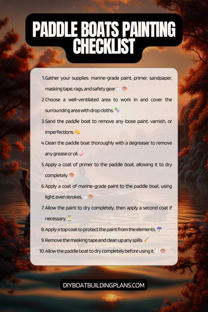 10+ Paddle Boat Painting Tips - Discover the Magic in Boat Makeovers